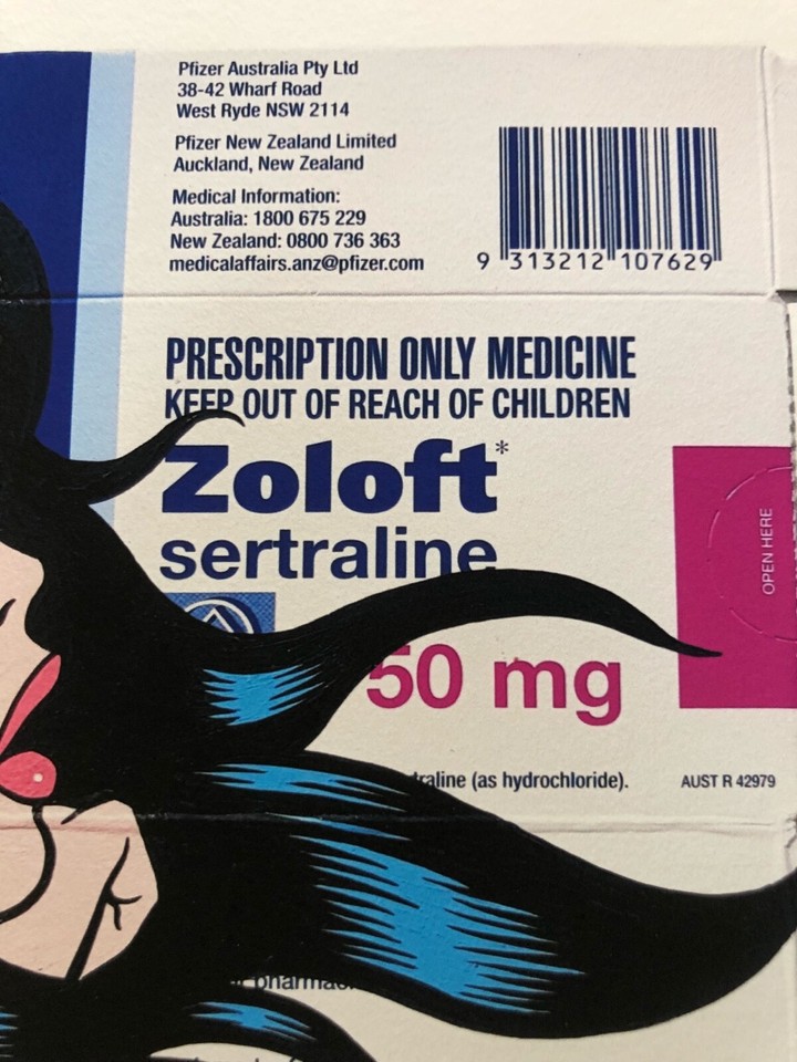 Ben Frost Zoloft 50 Mg Print AP Edition | eBay