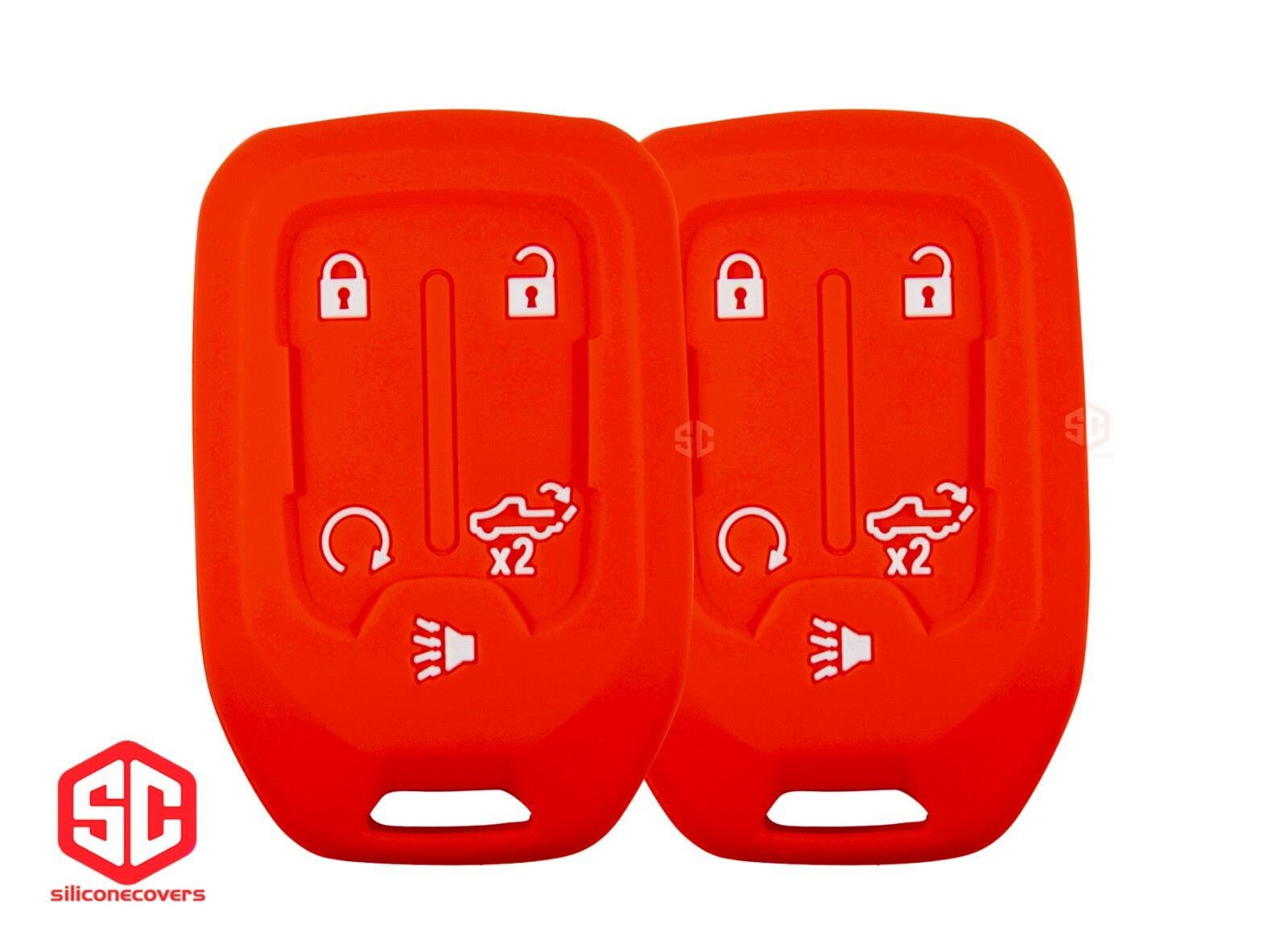 2x New KeyFob Remote Fobik Silicone Cover Fit / For Select GM Vehicles ...