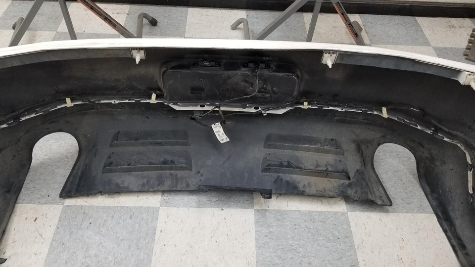 SCRAPED 2010-2012 Ford Mustang GT OEM Rear Bumper Cover Fascia w/ Park ...