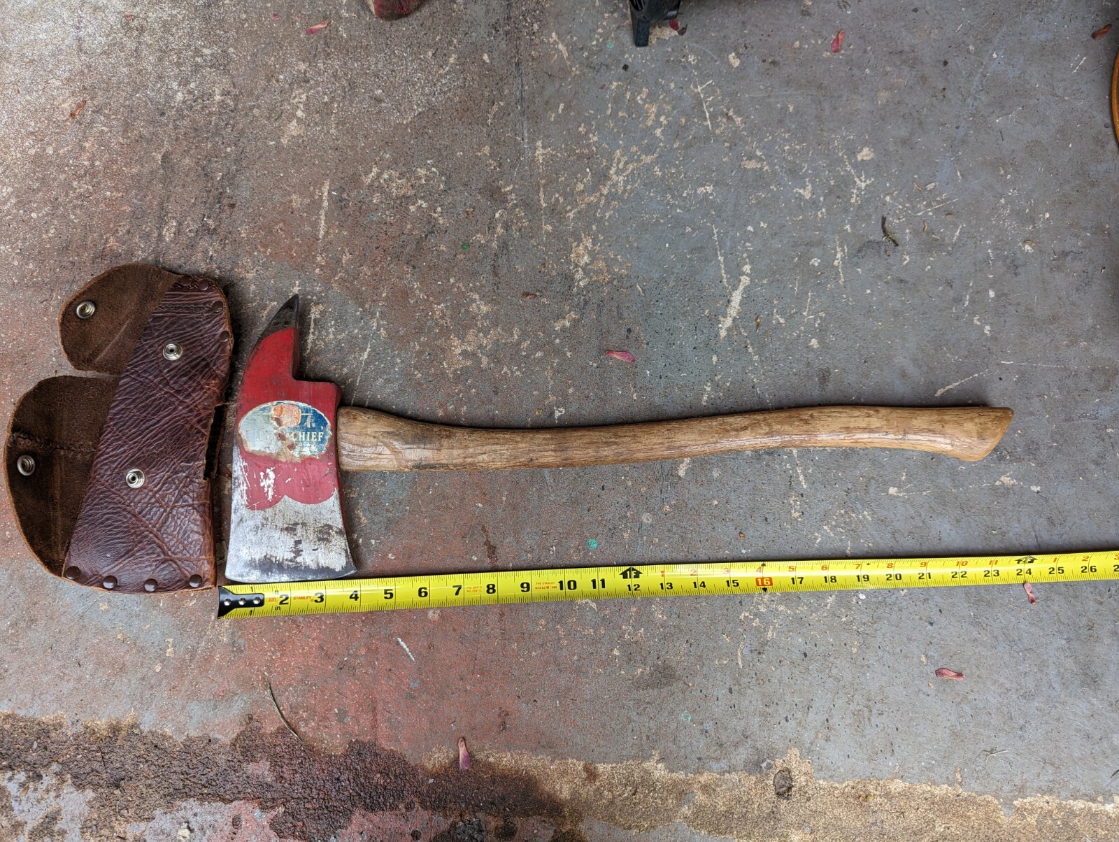 MANN Mini Fire Chief Indian Chief Fire Axe | eBay