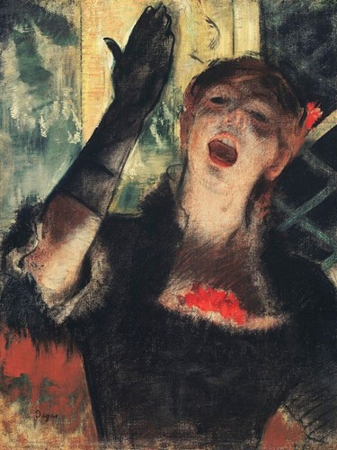 Cafe Singer > Degas, Edgar | eBay