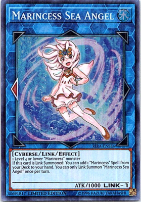 Mariness Sea Angel RIRA-ENSE4 Yu-Gi-Oh! Light Play Limited | eBay