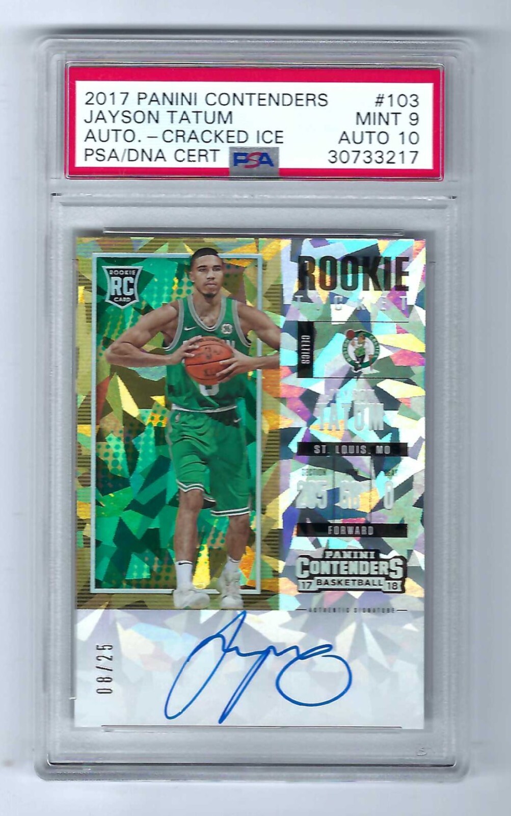 Jayson Tatum Autographed Memorabilia | Signed Photo, Jersey ...