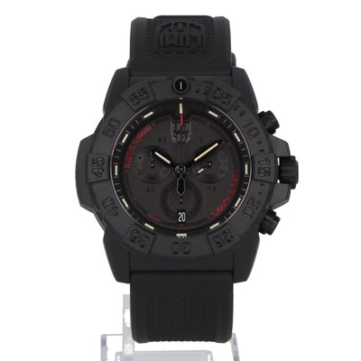 LUMINOX T25 XS.3581.SIS NAVY SEAL Chronograph 3580 SERIES Quartz Black ...