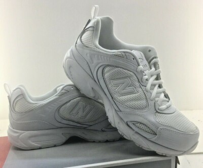 New Balance CM225W Mens White Leather Mesh Athletic Running NWD D ...