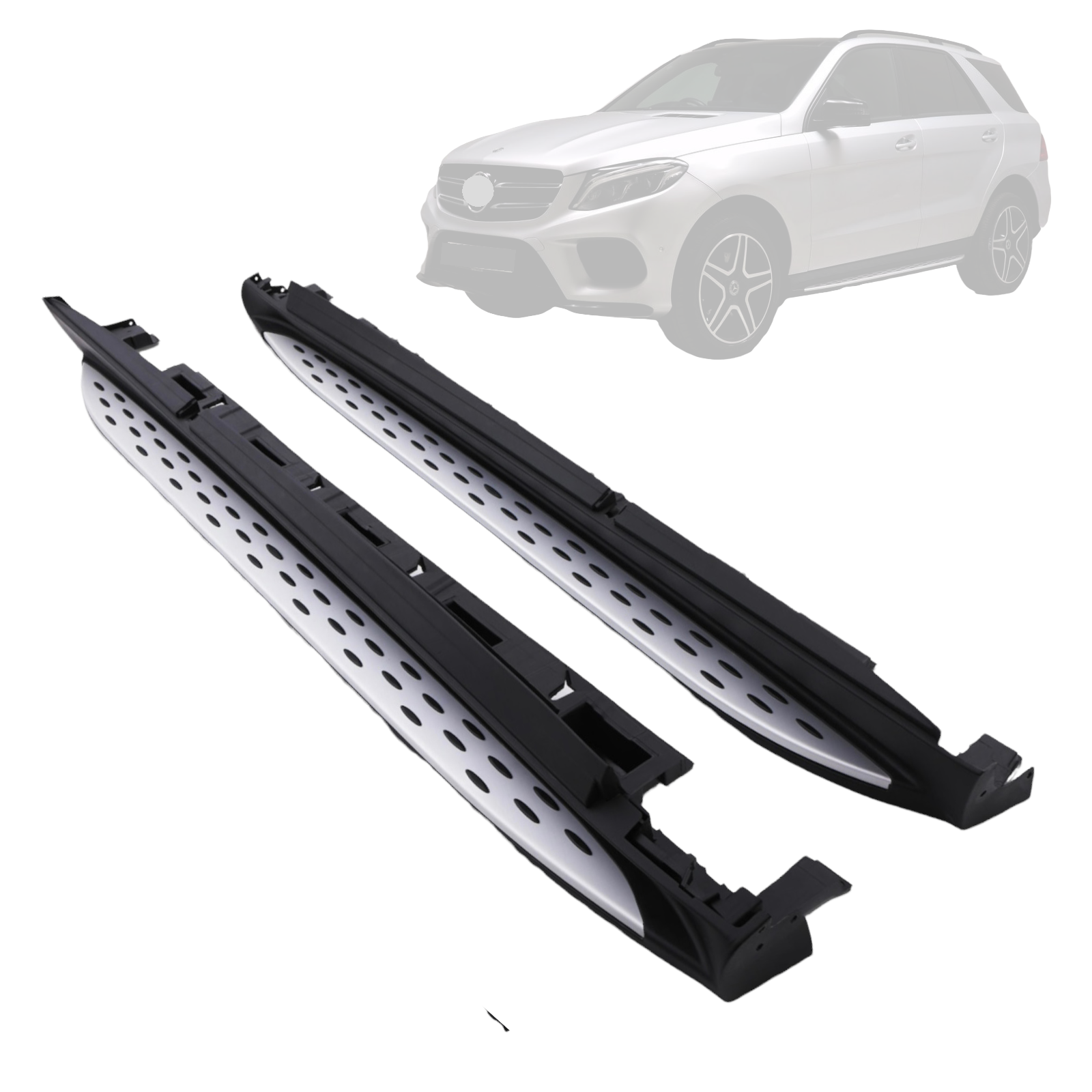 Mercedes ML GLE Side Steps W166 OE Style Running Boards M Class ML 2012 ...