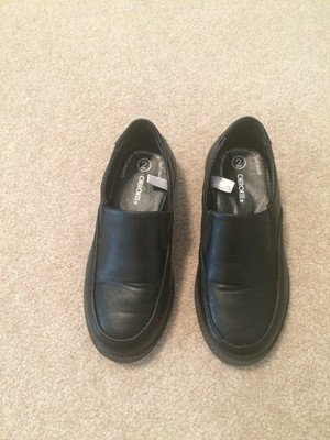 boys Size 2M Gently Used Cherokee Black Loafers Shoes | eBay