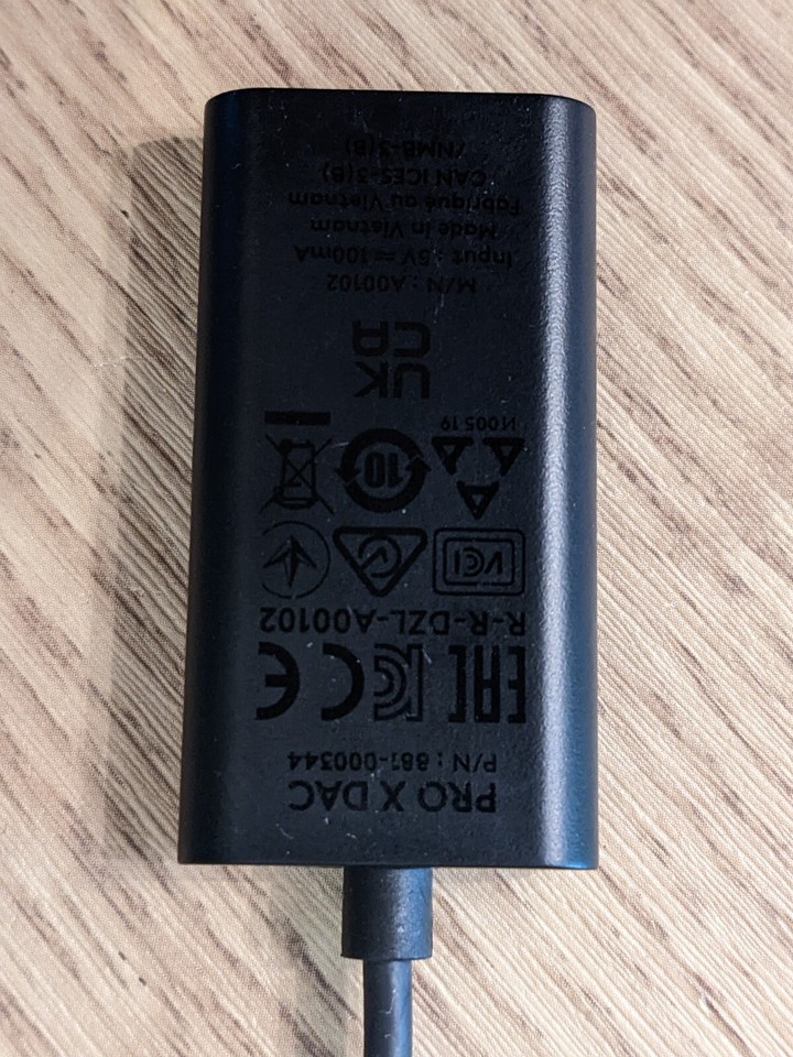 Logitech G Pro X DAC USB audio adapter 3.5mm HD sound card dongle for ...