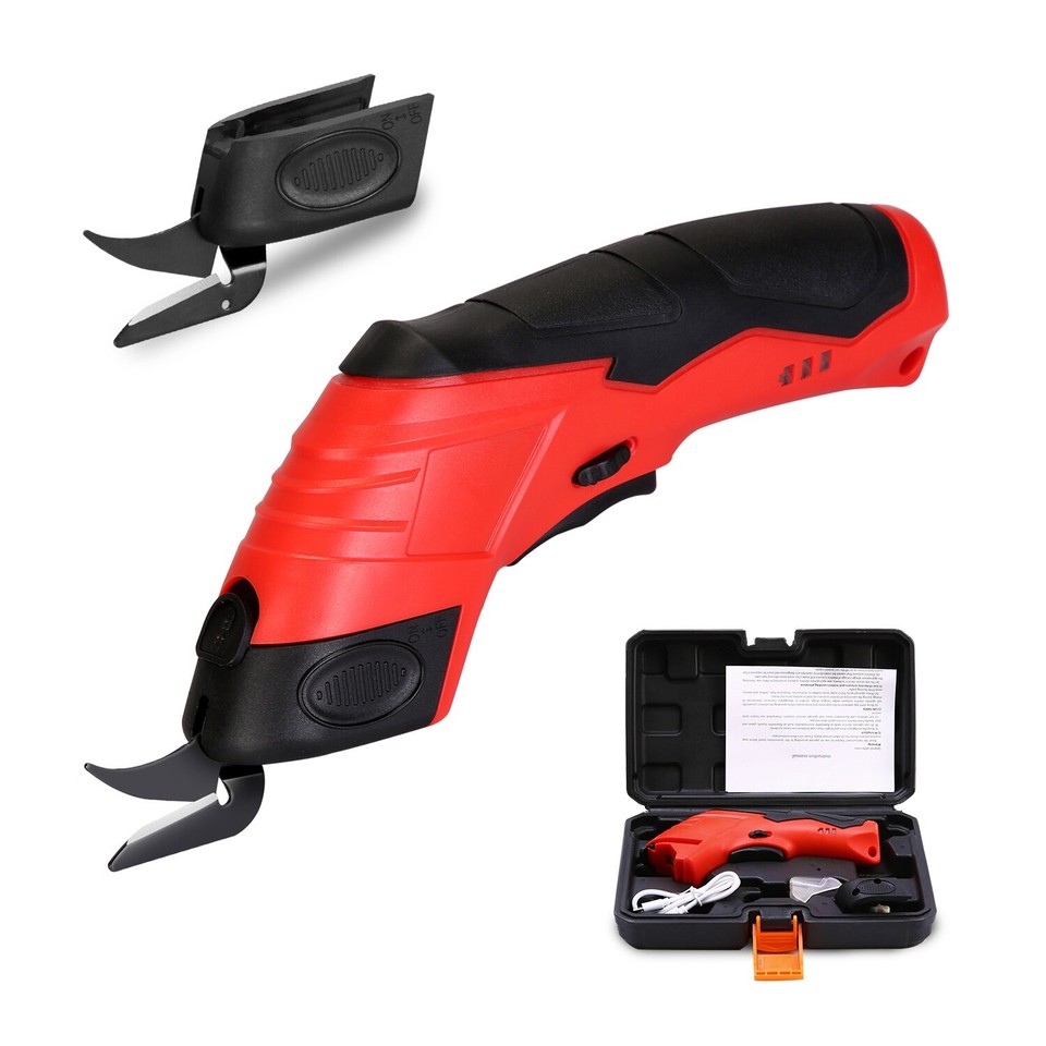 Cordless Electric Scissors Automatic Shears Fabric For Leather ...