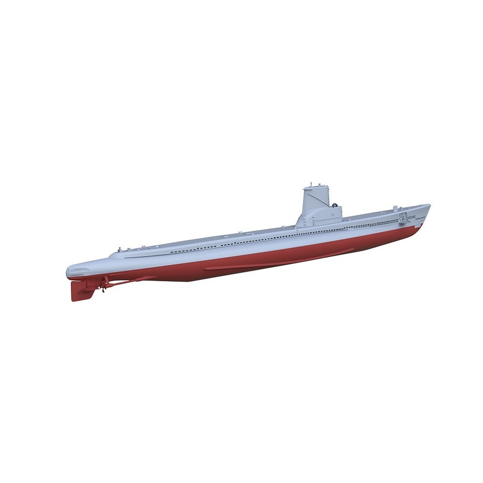 SSMODEL SSC72951S-A 1/72 Military Model Kit USN Barbel Class Submarine ...