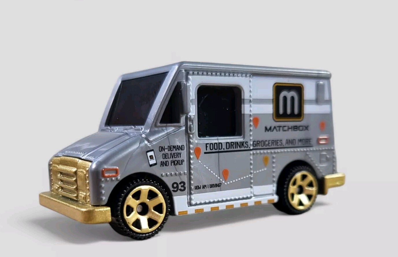 MATCHBOX DELIVERY SERVICE TRUCK Collectible DieCast Model Car 1:64 ...