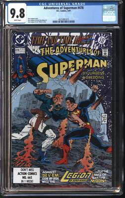D.C. Comics Batman #478 5/91 CGC 9.8 White Pages | eBay
