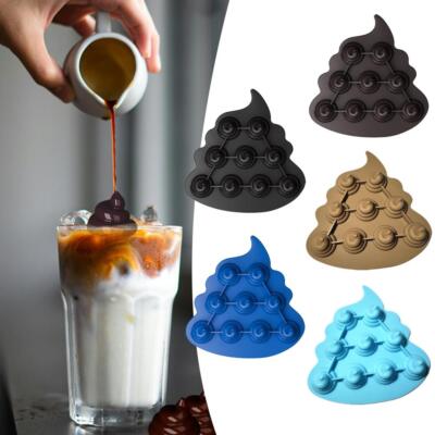 Whiskey Silicone Ice Cube Poop Chocolate Candy Mold Silicone Funny Poop ...