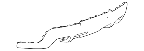 GM Rear Lower Bumper Cover 22829477 | eBay