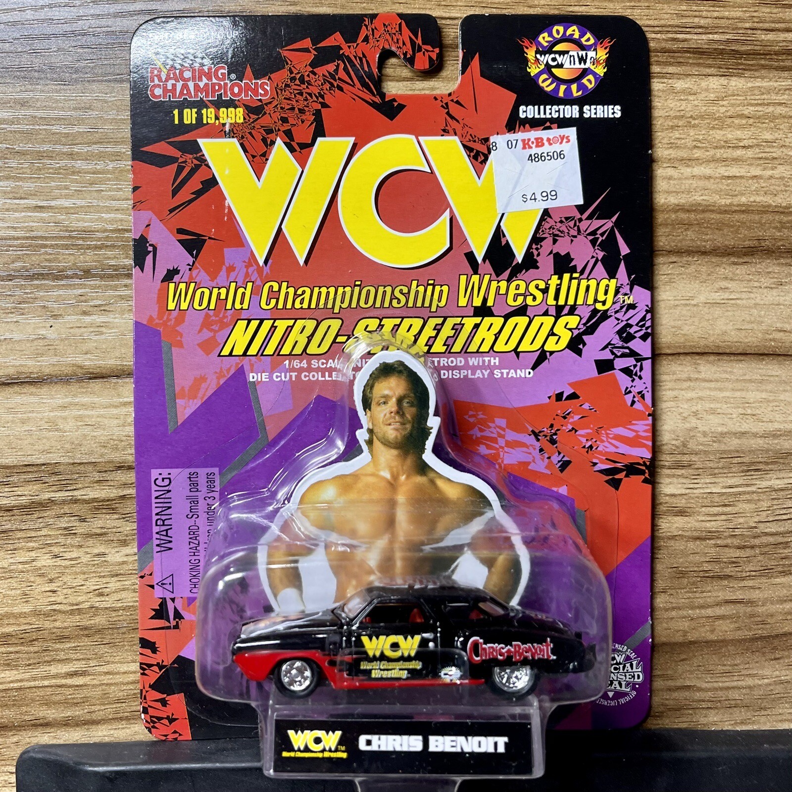 Racing Champions WCW Nitro Streetrods Chris Benoit ‘51 Studebaker New ...