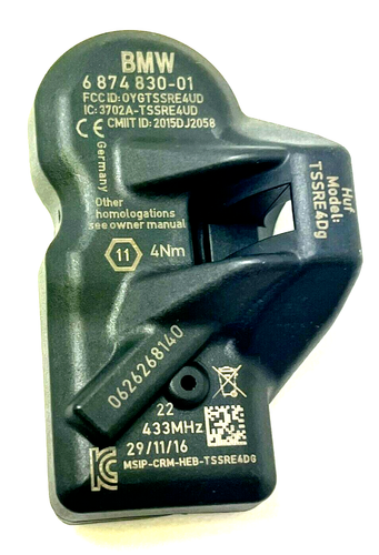 Set Of 4 OEM TPM196 =36106874830 NEW Tire Pressure Monitoring System ...