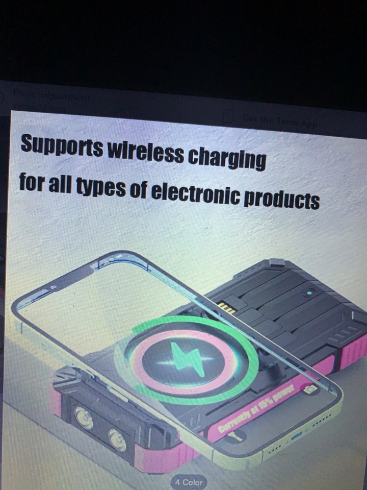 38800 mah portable or solar charger with 4 cords 2 usb 2 flashlights a ...