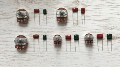 Guitar Tone Pots Linear with Capacitor .022uF .047uF .1uF B500K B250K ...