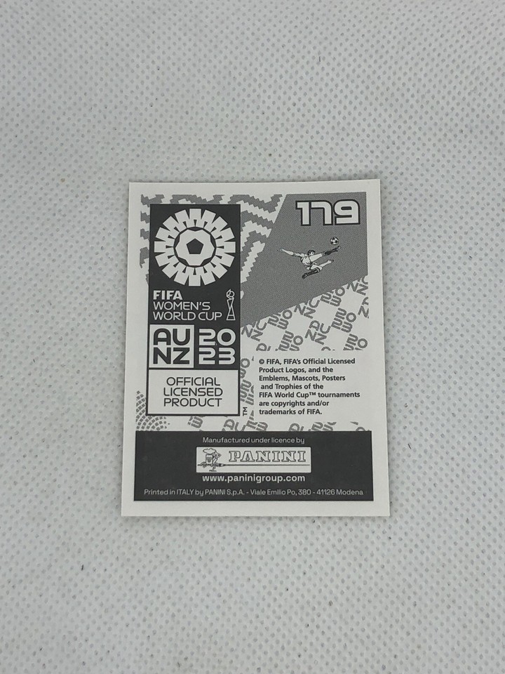 2023 Panini Women's World Cup | #179 Agness Musase Zambia | Sticker ...