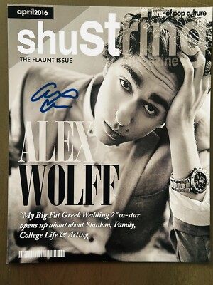 Alex Wolff Signed 8x10 Photo In Person. Actor, Singer | eBay