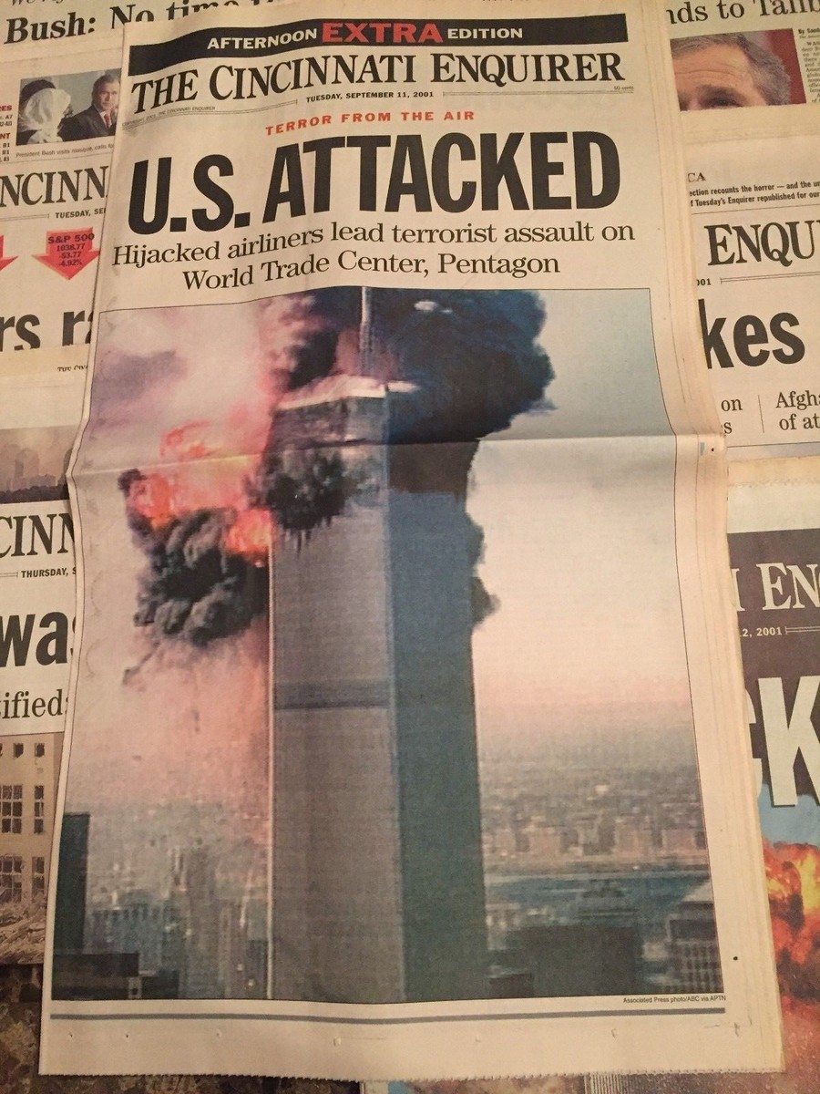 911 Newspaper Headlines