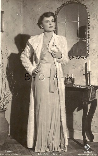 Org Vintage German 1930s-40s Actress Pinup RPPC- Movie Star- Luise ...