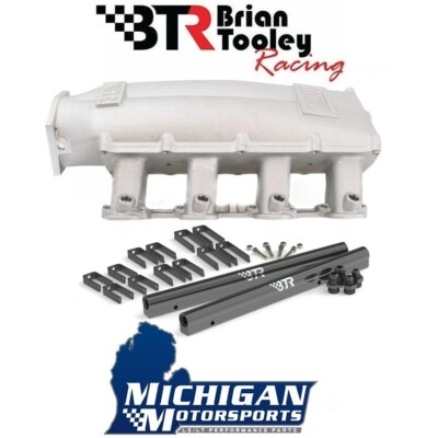 BTR Trinity LS3 Intake Manifold w/ Rails Natural Finish Brian Tooley ...