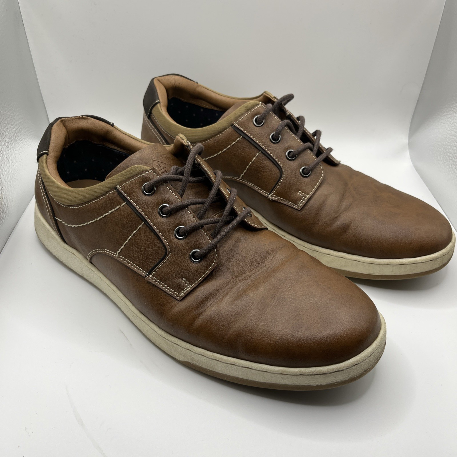 Rye By Hawker Rye Sneakers Mens 10.5 Brown Man Made S… - Gem