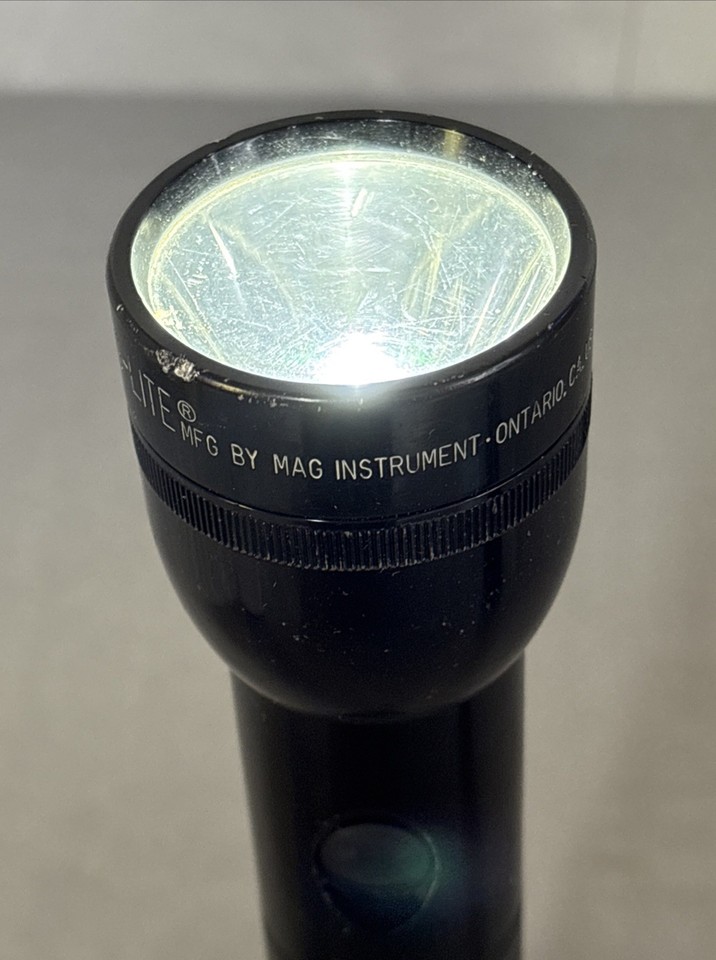 Maglite 3D Cell Black LED Flashlight 12" MAG-LITE USA Made Tested | eBay