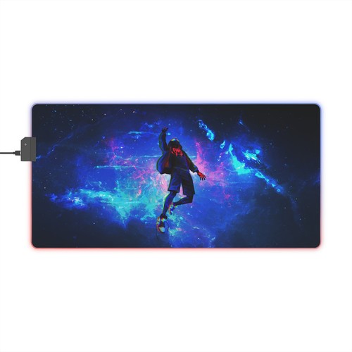 Spiderman Miles Morales LED Premium Mousepad/Deskmat | eBay