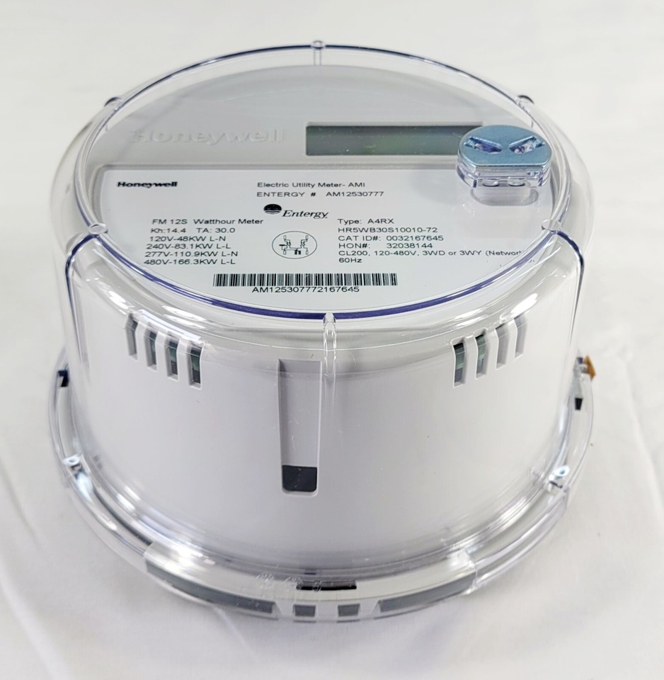 Honeywell Electric Utility Meter AMI A4RX id# 0032167645 120-480v 3wd ...