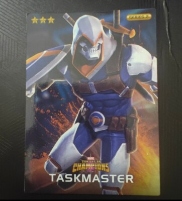 Marvel Contest Of Champions Arcade Card Rare Taskmaster | eBay