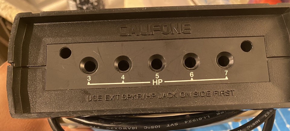 Califone Cassette Recorder Full Auto Stop Model 3432AV | eBay