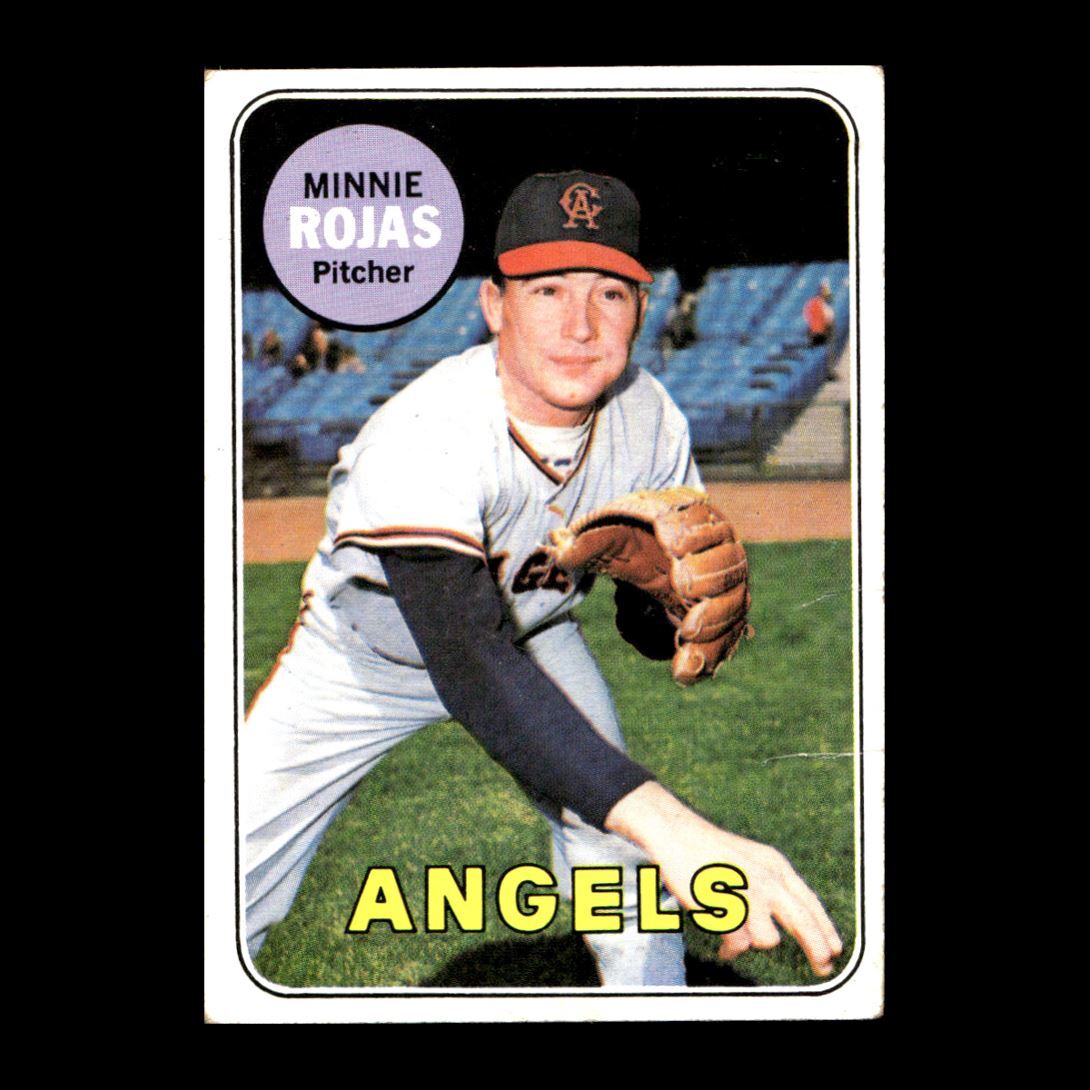 Minnie Rojas 1969 Topps California Angels #502 Nice Vintage! | eBay