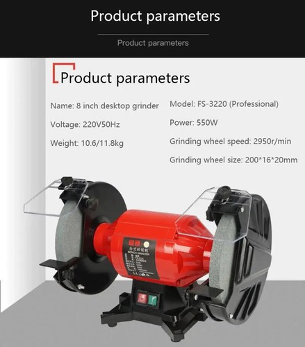 Desktop Grinder Household Electric Multi-Function Hand Grinder ...