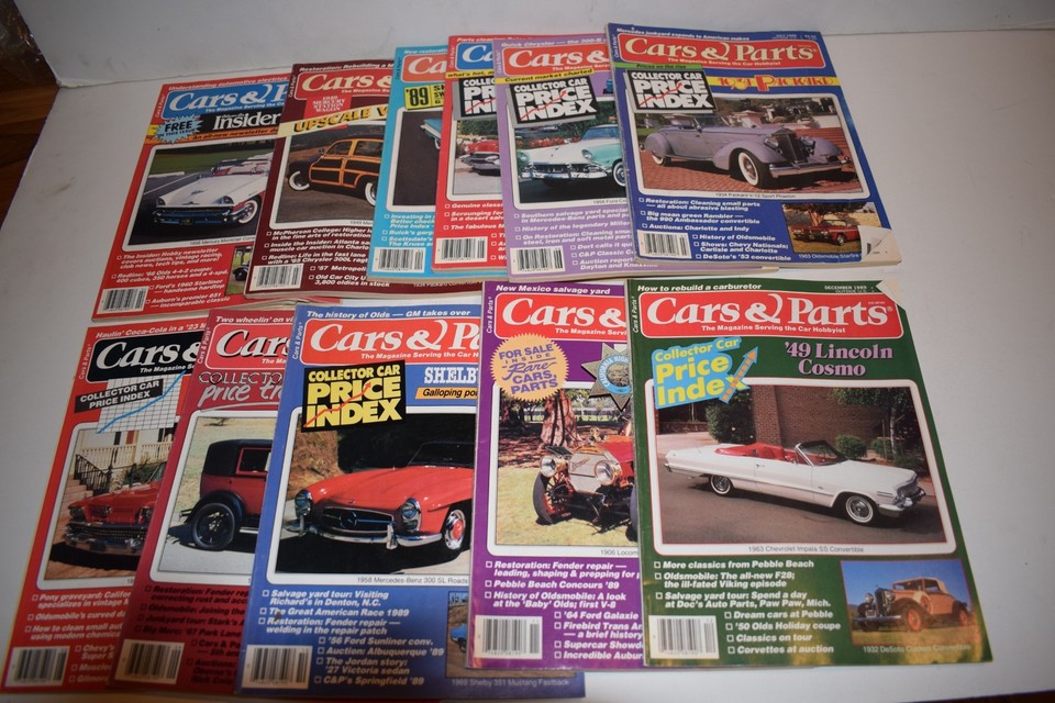 CARS & PARTS MAGAZINE LOT- 1989- 11 ISSUES (DCX30) | eBay