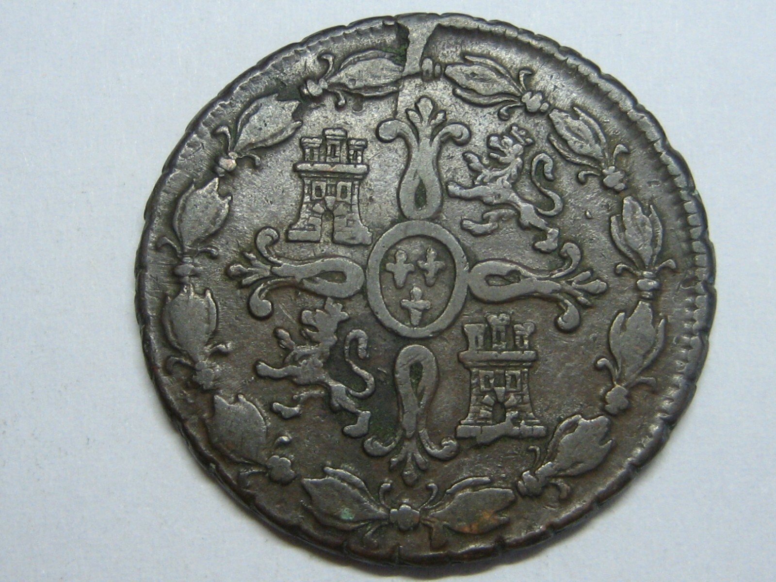 SPAIN 1779 CHARLES III 8 MARAVEDIS SEGOVIA SPANISH COPPER COIN | eBay