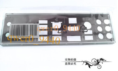 Original ASUS I/O IO SHIELD BLENDE BRACKET MAXIMUS VI EXTREME #G978 YH ...
