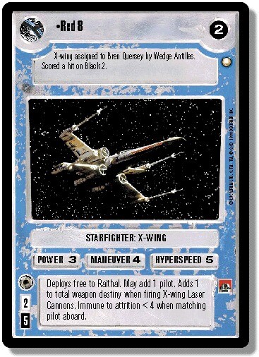 SWCCG: Red 8 [Ungraded] Special Edition Star Wars CCG Decipher | eBay