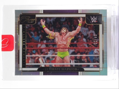 ULTIMATE WARRIOR 2024 PANINI THREE COUNT WWE TIMELESS MOMENTS /40 Q3562 ...