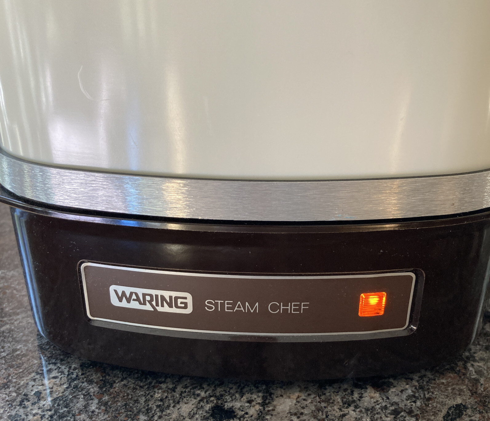 Vintage Waring Steam Chef Stackable Meal Cooker CS510 White Model ...