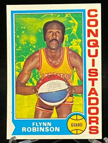 1974-75 Topps Chewing Gum #197 Flynn Robinson San Diego Conquistadors ...