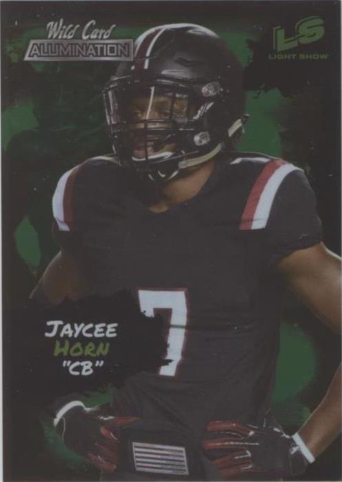 2021 Wild Card Alumination Jaycee Horn #LS 14 for sale | eBay