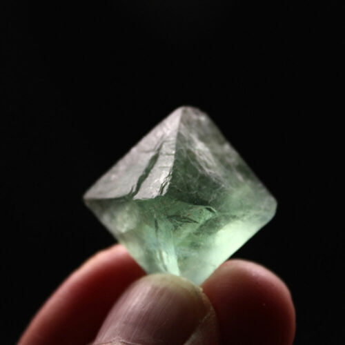 5pcs Natural Green Fluorite Octahedron Quartz Crystal Healing Stone ...