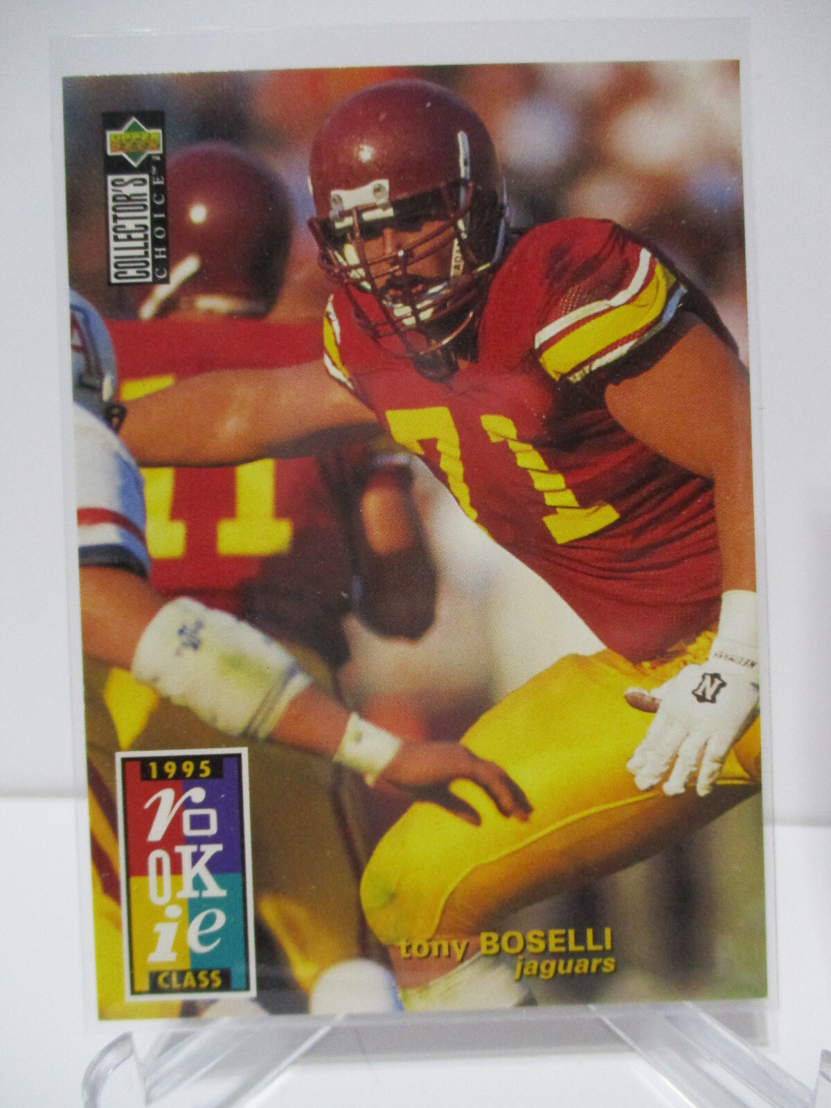 1995 Tony Boselli Rookie 2 Card Lot UD Collectors Choice #2 Base ...