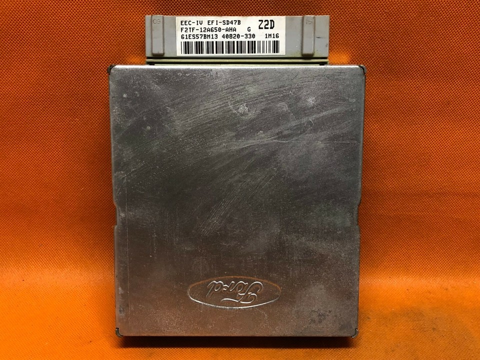 REBUILT PLUG & PLAY 92 93 FORD F150 5.0 ECM MODULE PCM Z2D F2TF-12A650 ...