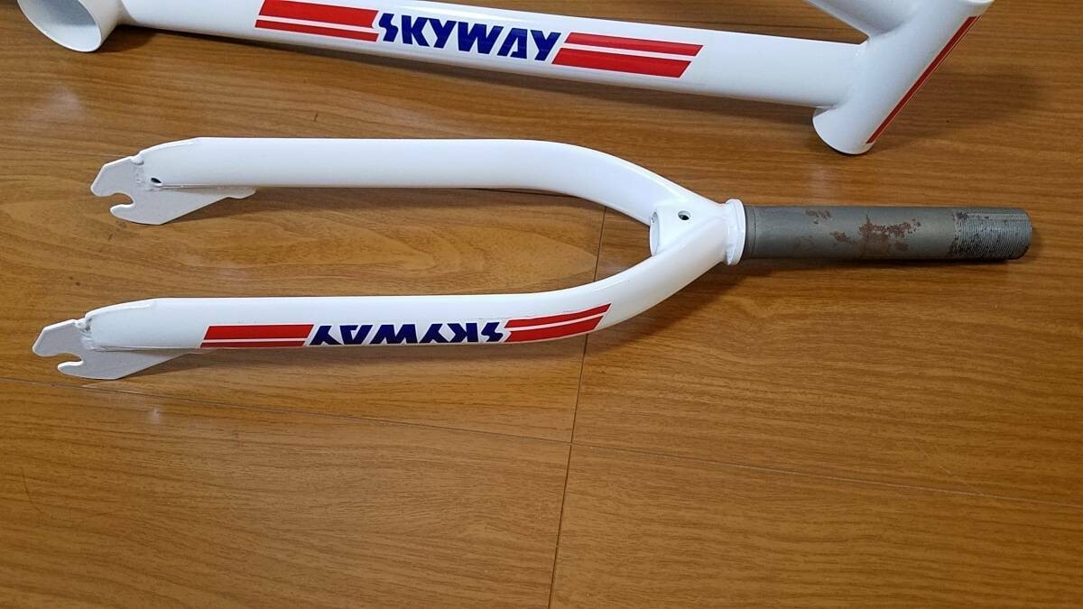 Skyway T/A 25th Anniversary BMX Frame & Fork - NOS, Limited Skyway T/A 25th Anniversary BMX Frame & Fork - NOS, Limited