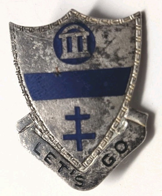 WW2 US Army 325th Glider Infantry Unit Crest D.I. - M.S. BOWMAN N.Y.C ...