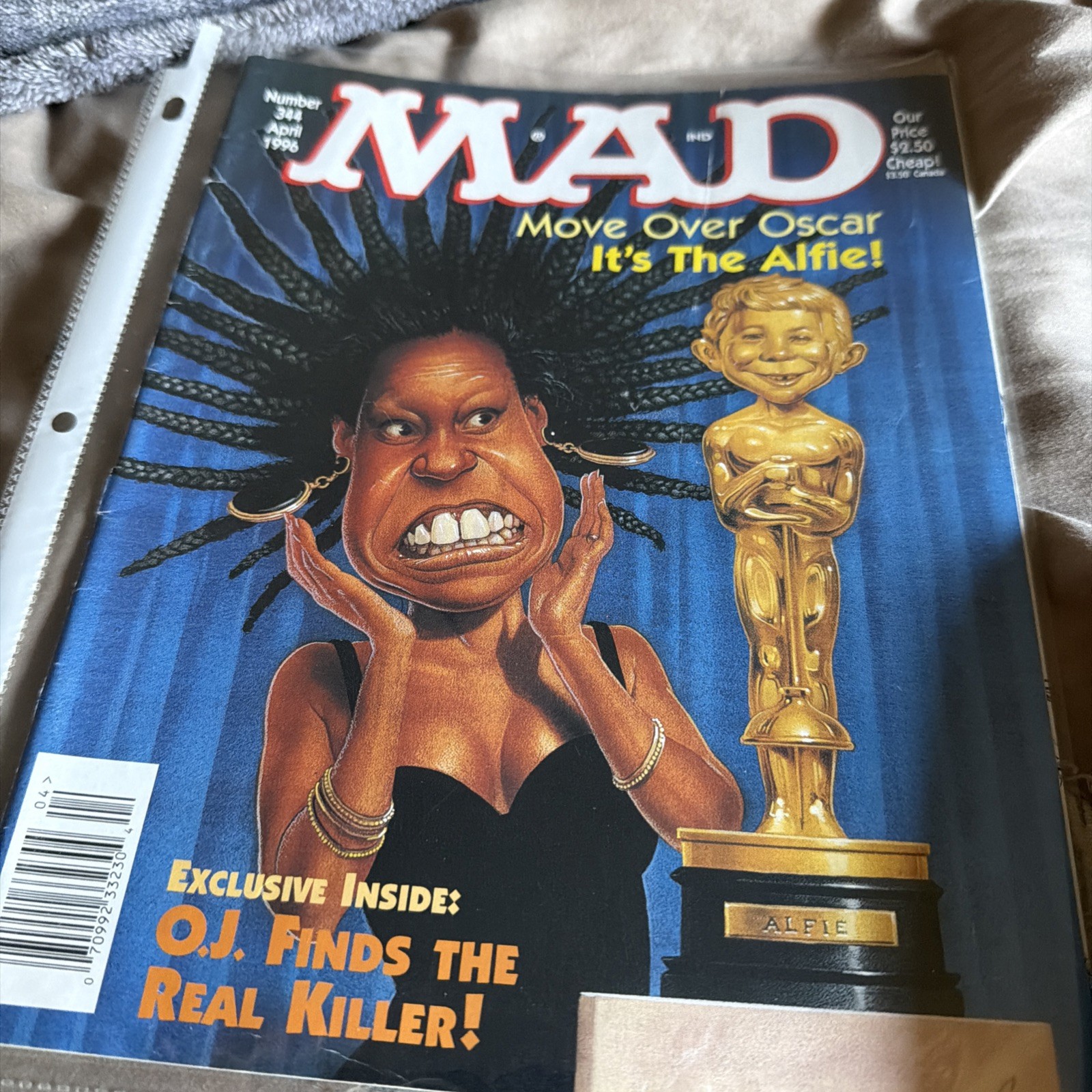 MAD MAGAZINE NUMBER 344 APRIL 1996 EDITION. MOVE OVER OSCAR, IT'S THE ...