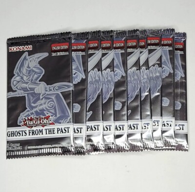 10x Ghosts From The Past Factory Sealed Booster Packs Yugioh TCG - New ...